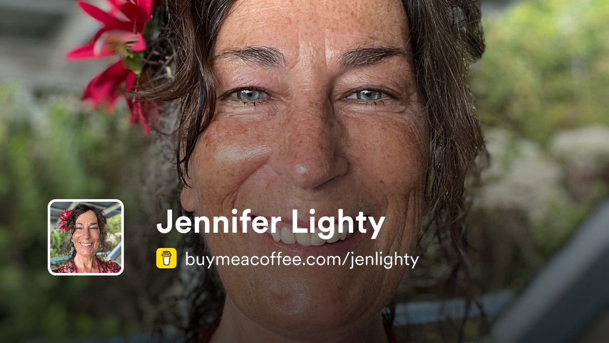 Jennifer Lighty - Buymeacoffee