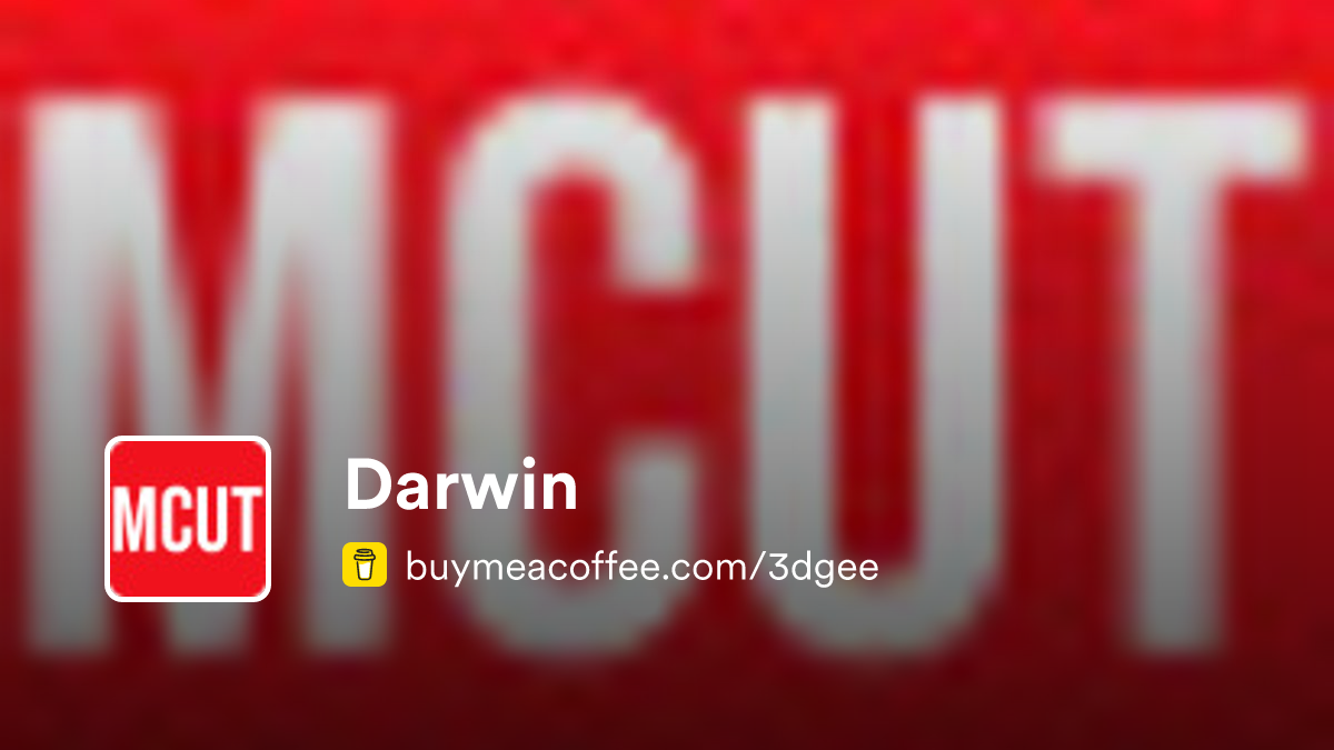 Darwin is Creating Websites and content overall on the web. - Buymeacoffee