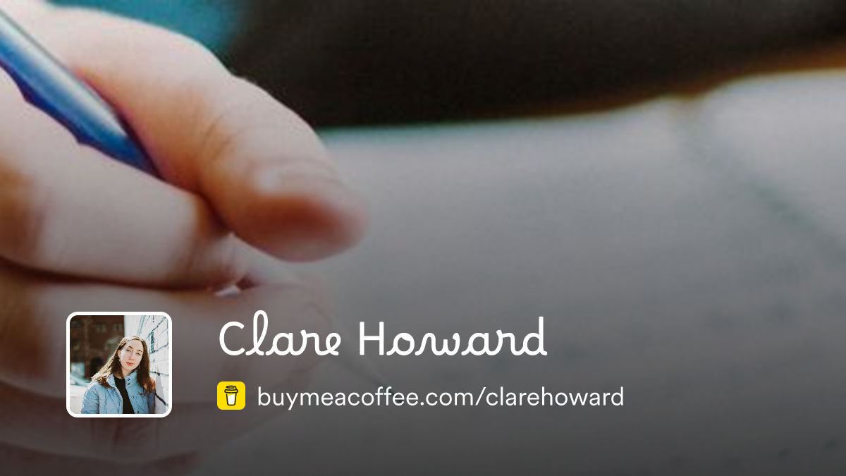 Clare Howard is creating music - Buymeacoffee
