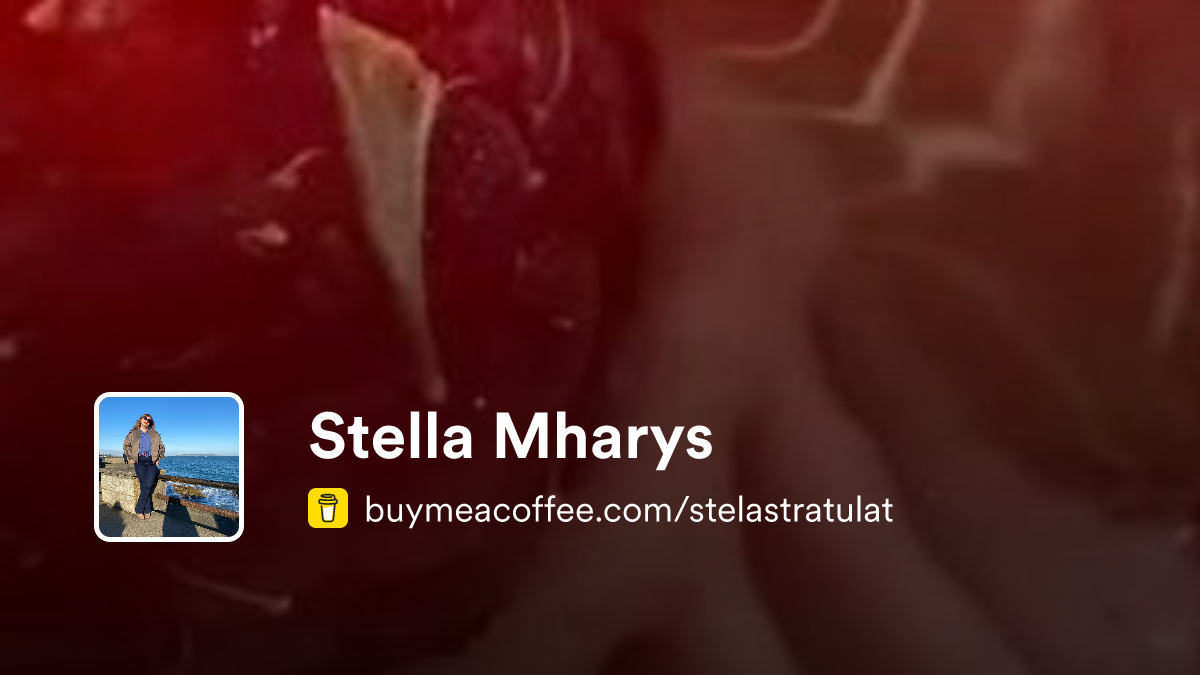 Stella Mharys - Buymeacoffee