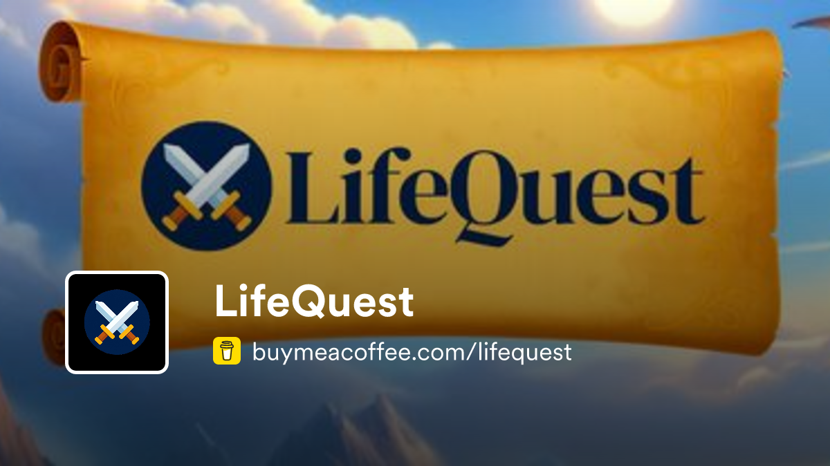 Membership | LifeQuest - Buymeacoffee