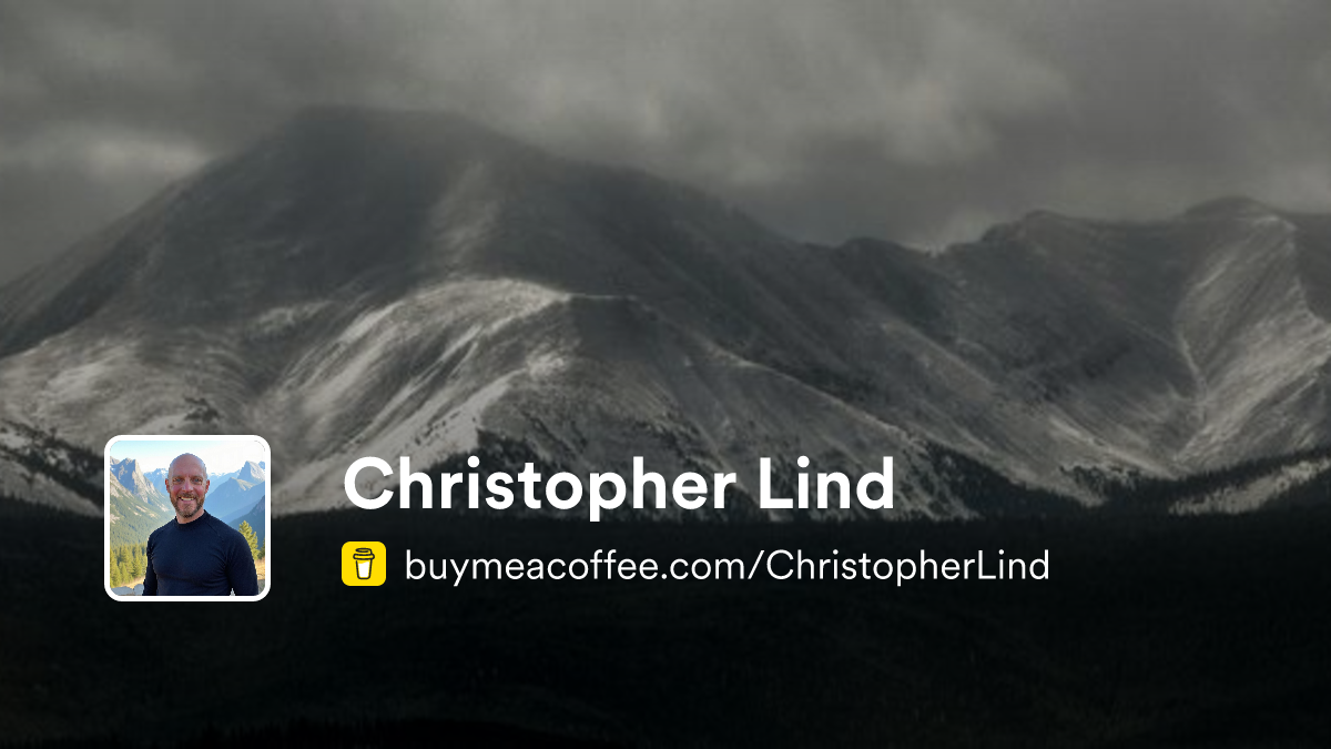 Christopher Lind - Buymeacoffee