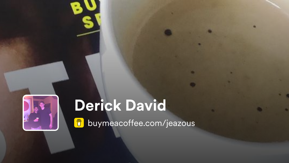 Derick David is write about the tech world every day - Buymeacoffee
