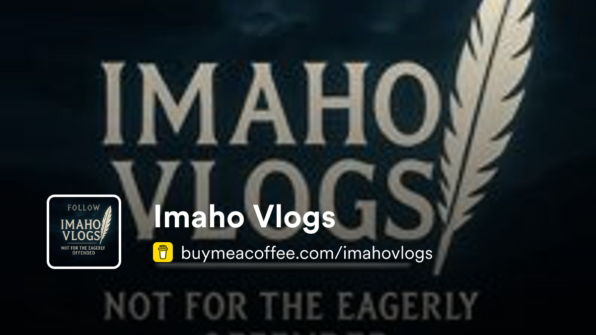 Imaho Vlogs is Comedy skits and Comedy music - Buymeacoffee