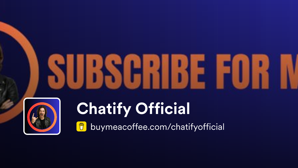 Chatify Official - Buymeacoffee