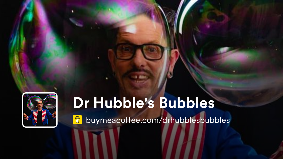 Dr Hubble's Bubbles - Buymeacoffee