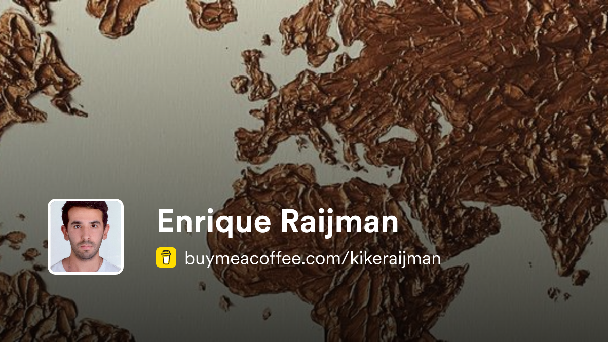 Enrique Raijman - Buymeacoffee