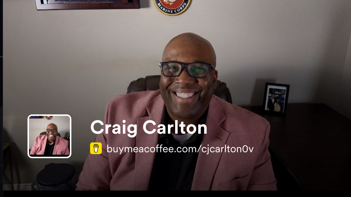 Craig Carlton - Buymeacoffee