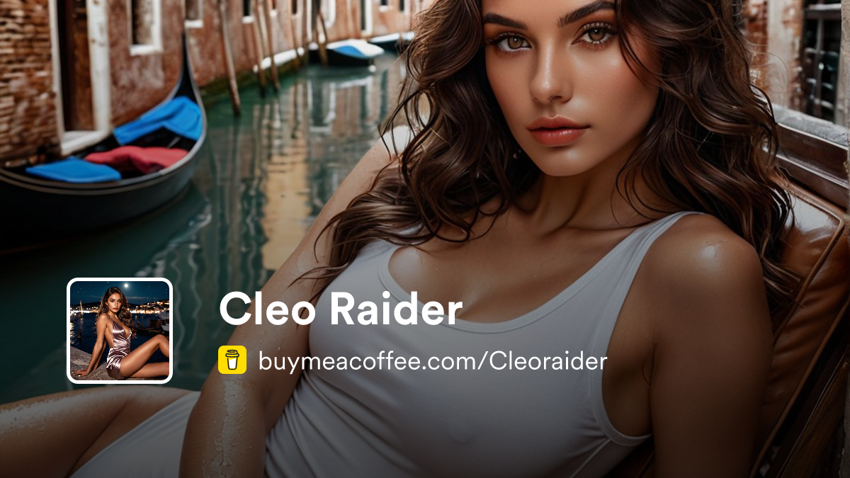Cleo Raider - Buymeacoffee