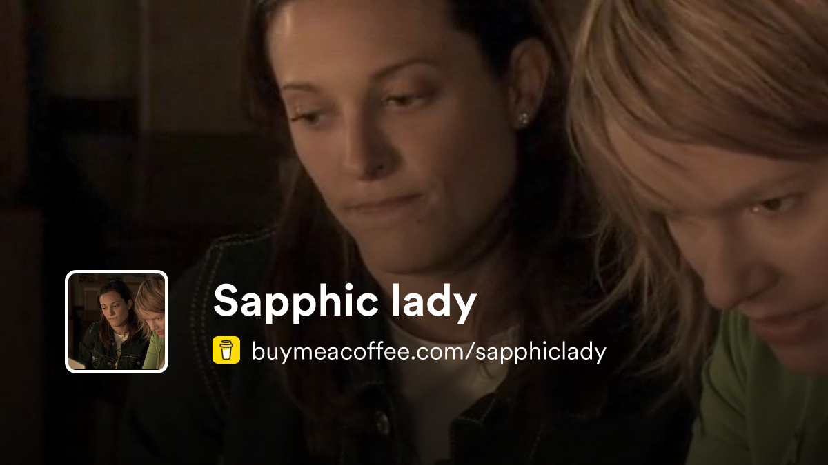 Sapphic lady is Digital media - Buymeacoffee