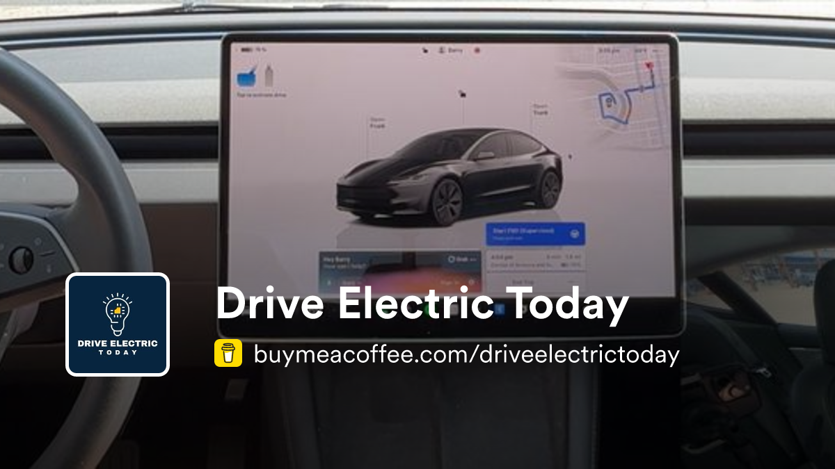 Drive Electric Today - Buymeacoffee