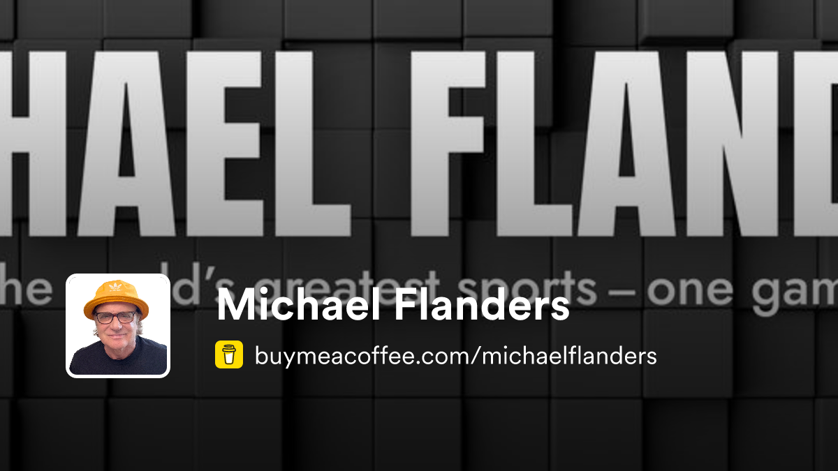 Michael Flanders - Buymeacoffee