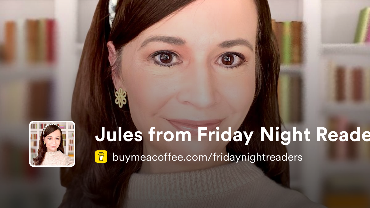 Jules from Friday Night Readers is virtual book club - Buymeacoffee