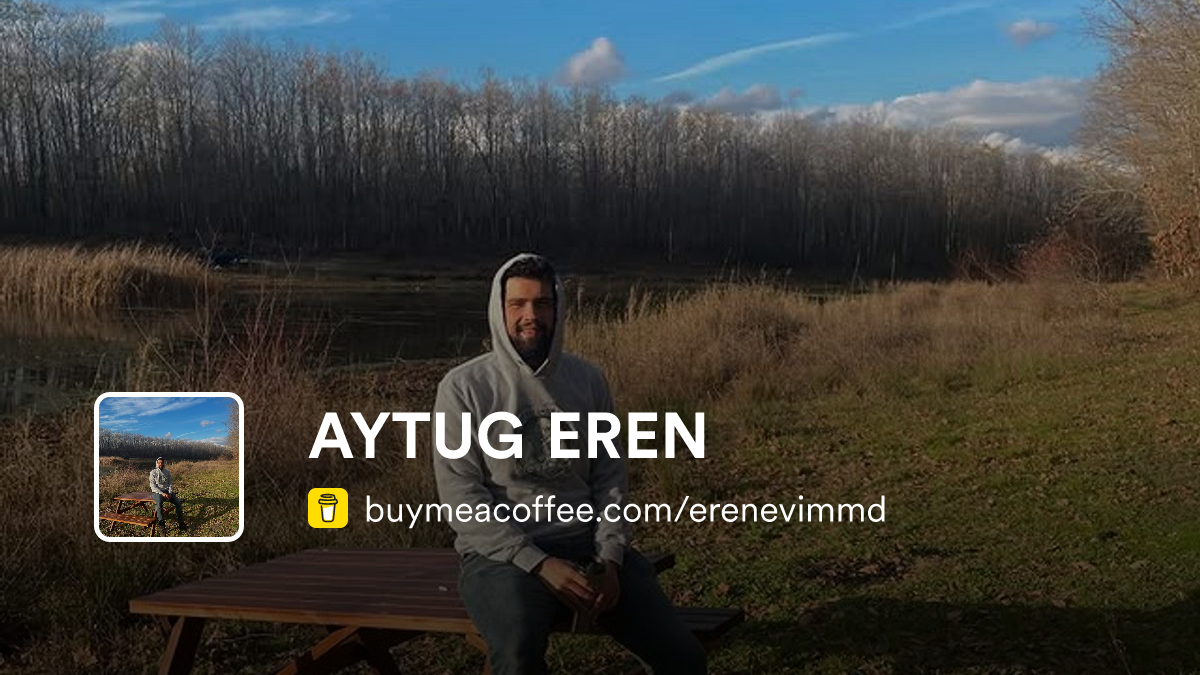 AYTUG EREN - Buymeacoffee