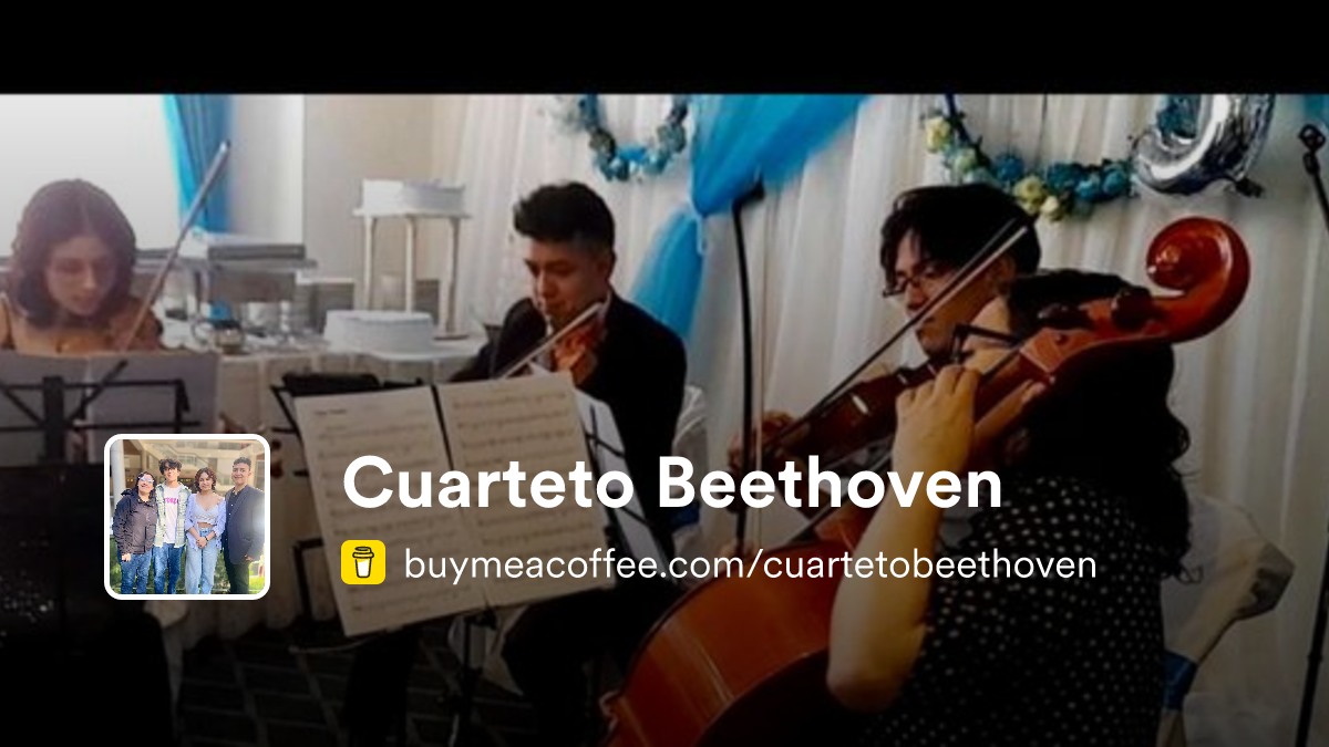Cuarteto Beethoven - Buymeacoffee