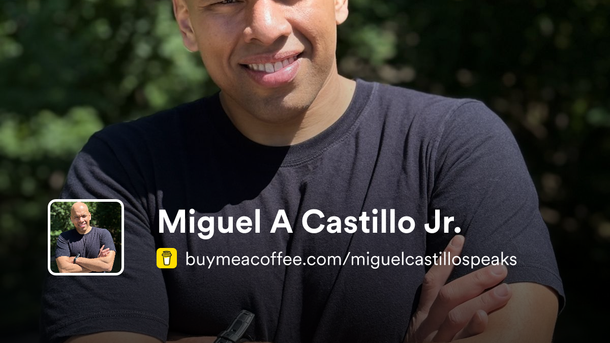 Miguel A Castillo Jr. - Buymeacoffee