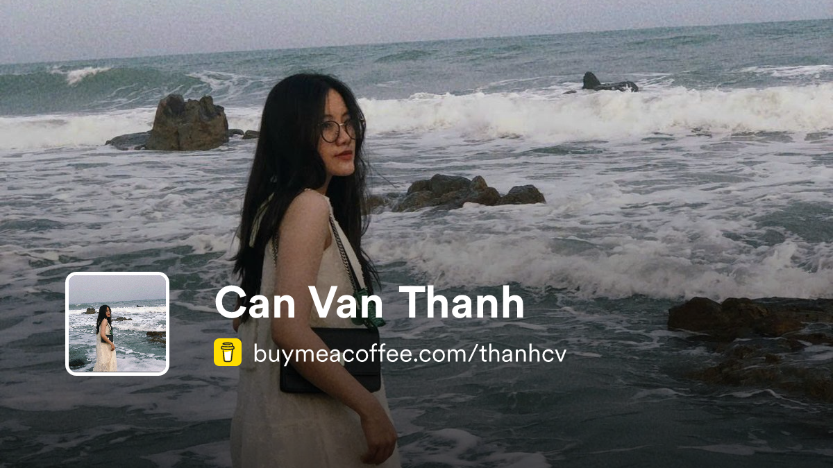 Can Van Thanh - Buymeacoffee