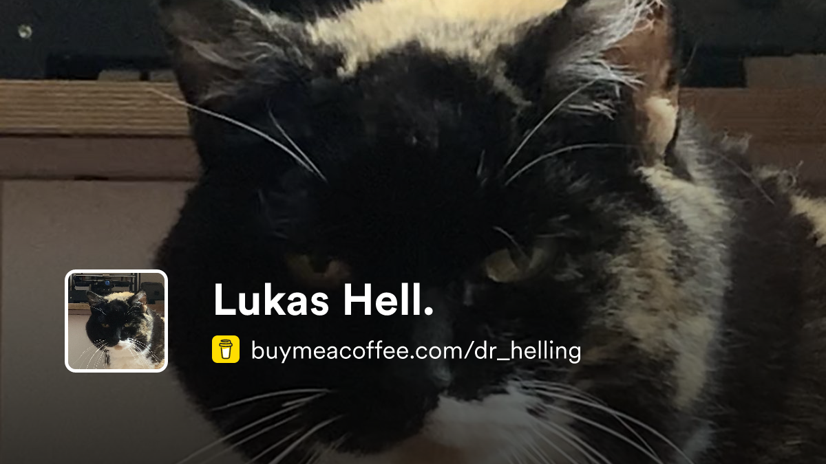 Lukas Hell. is mostly CAD stuff - Buymeacoffee
