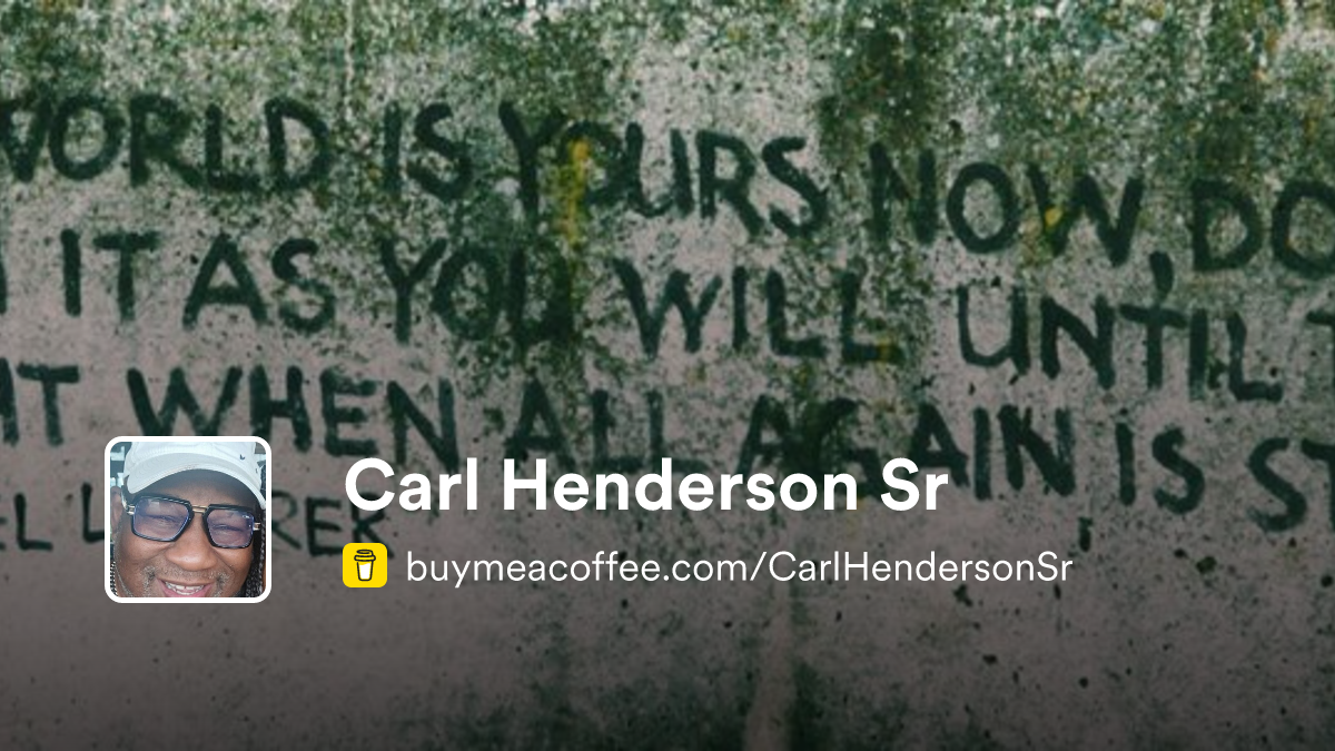 Carl Henderson Sr is A writer of thought provoking poetry and short ...