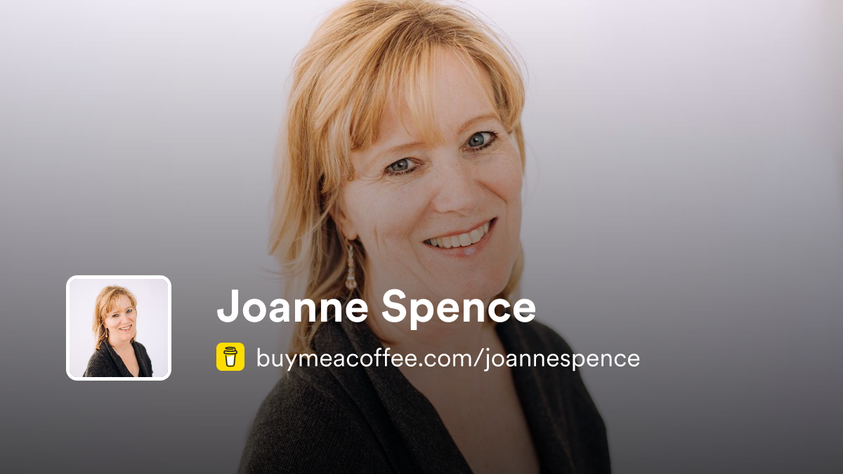 Joanne Spence - Buymeacoffee