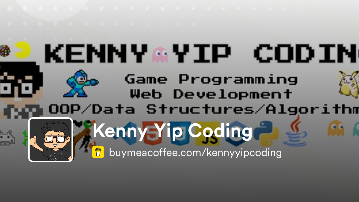 Kenny Yip Coding - Buymeacoffee