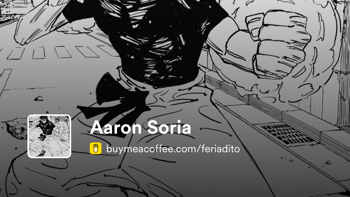 Aaron Soria - Buymeacoffee