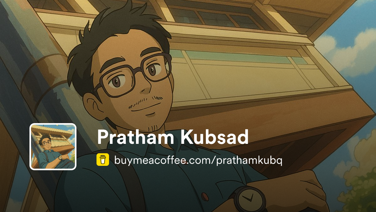 Pratham Kubsad - Buymeacoffee