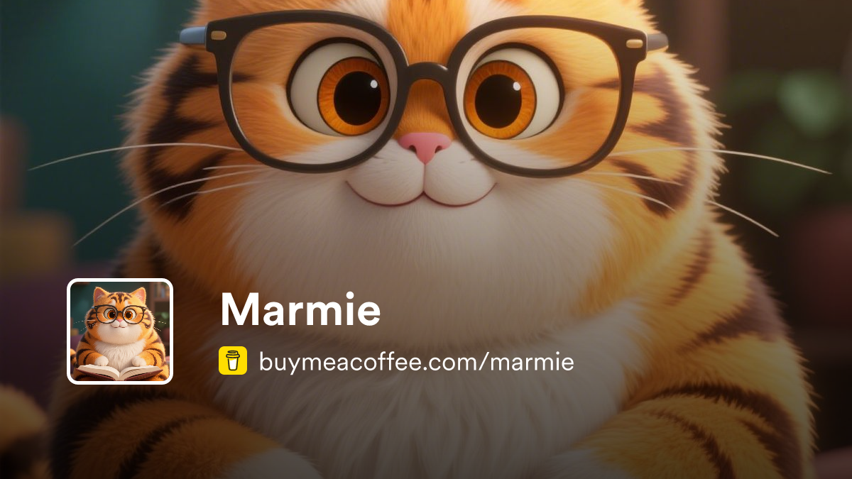 Marmie - Buymeacoffee