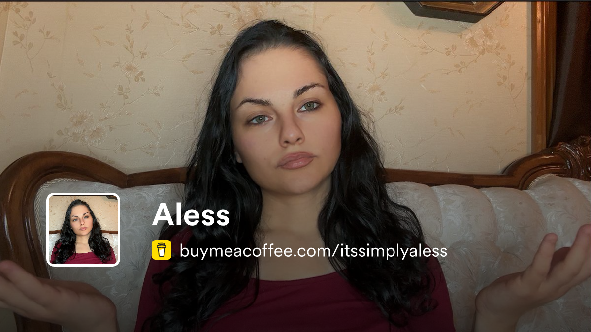 Aless - Buymeacoffee