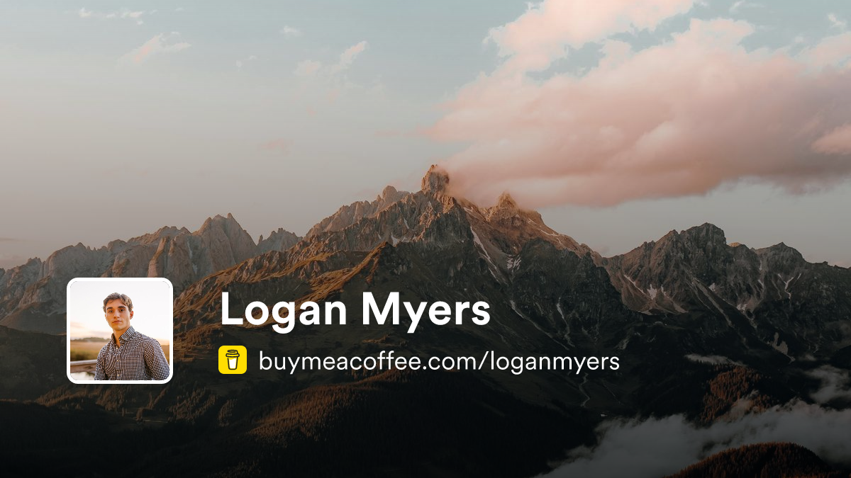 Logan Myers - Buymeacoffee