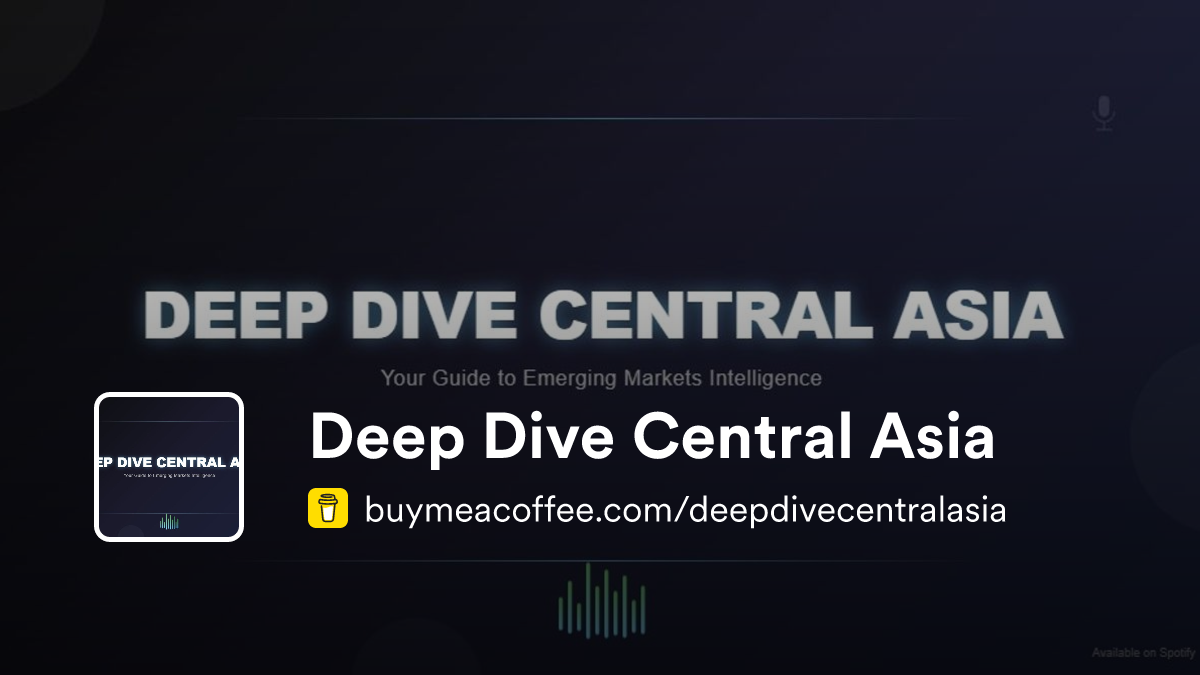 Deep Dive Central Asia - Buymeacoffee