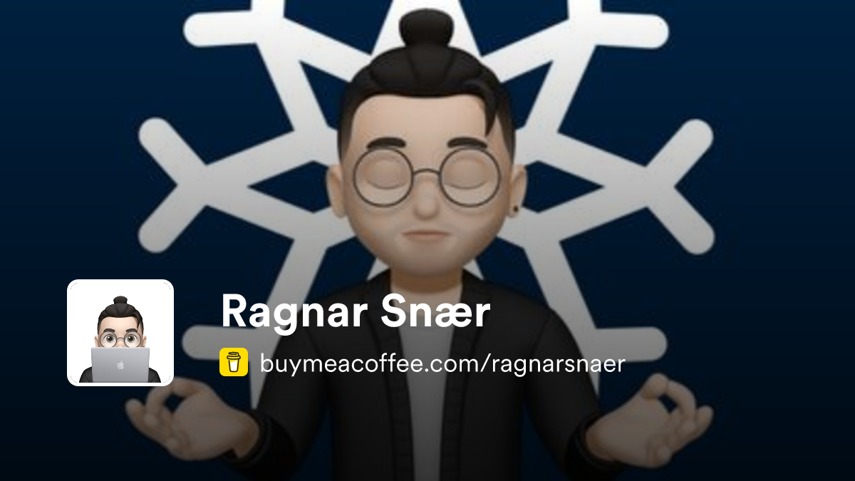 Ragnar Snær - Buymeacoffee