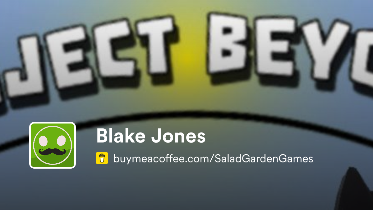 Blake Jones - Buymeacoffee