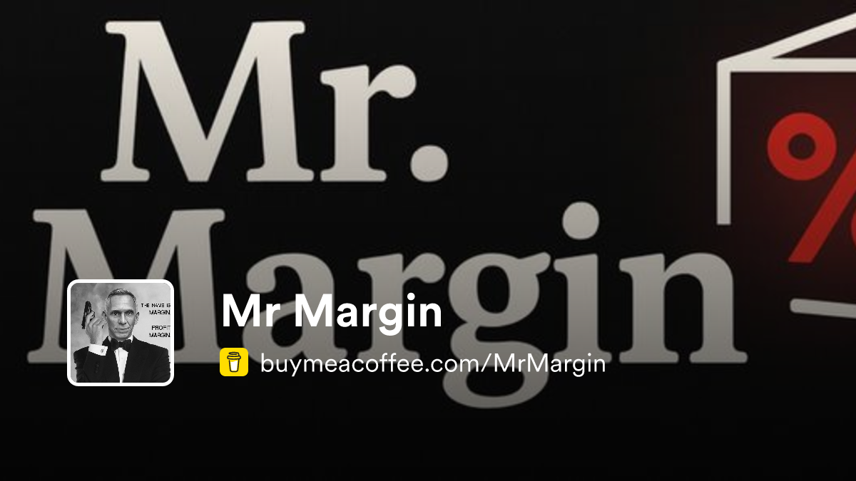 Mr Margin - Buymeacoffee