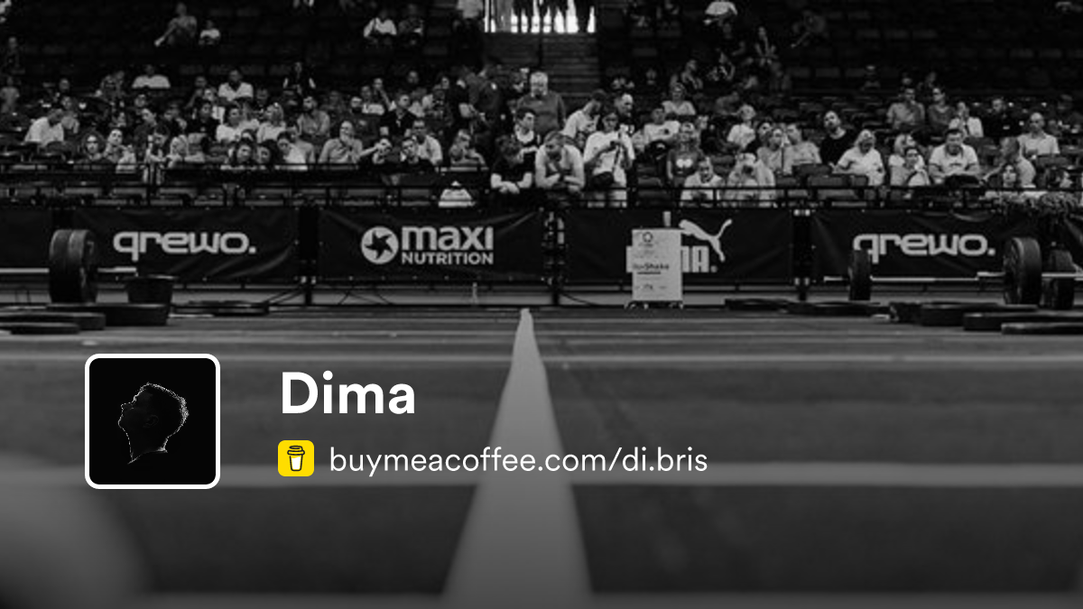Dima is photographer - Buymeacoffee