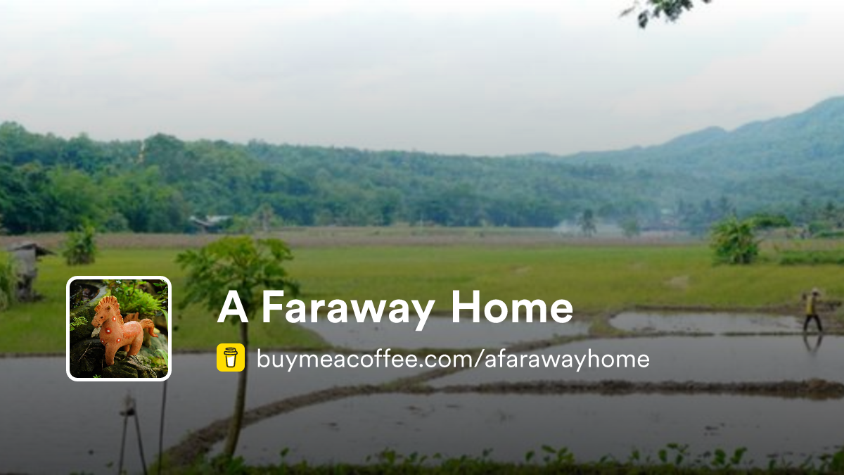 A Faraway Home - Buymeacoffee