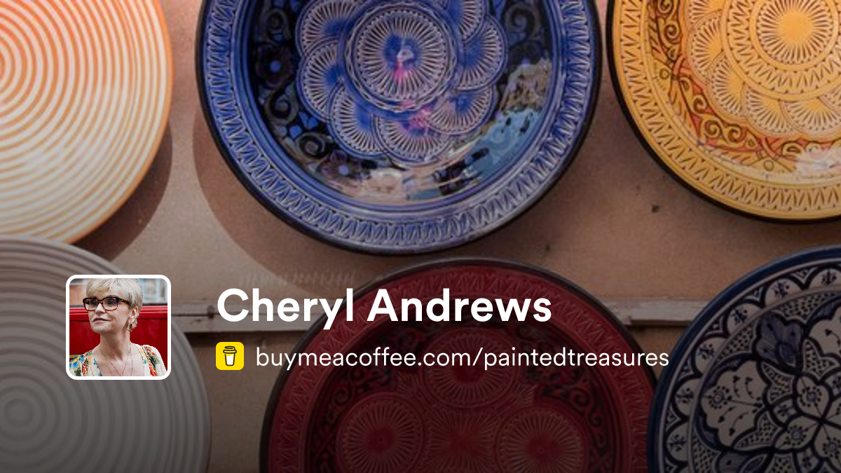 Cheryl Andrews is Pottery Painting Business - Buymeacoffee