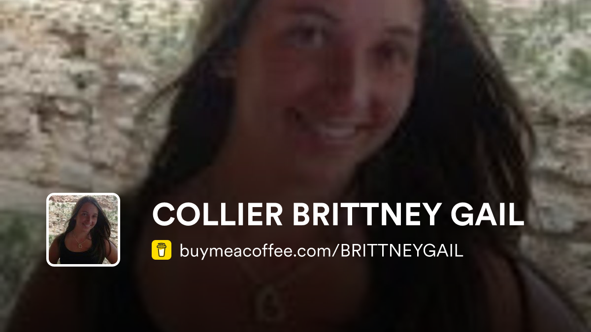 COLLIER BRITTNEY GAIL - Buymeacoffee