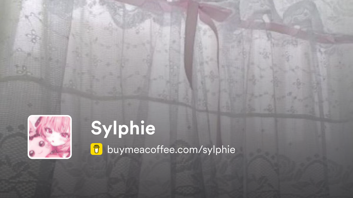 Sylphie - Buymeacoffee