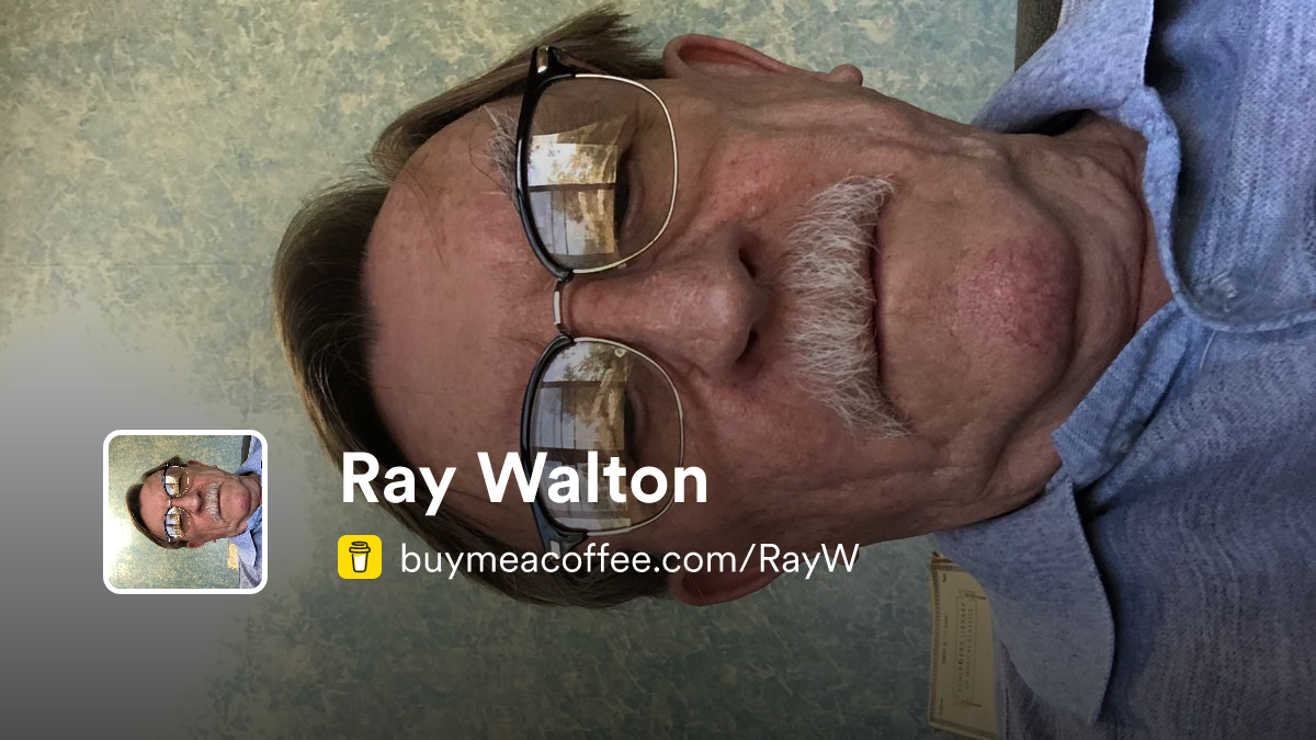 Ray Walton - Buymeacoffee