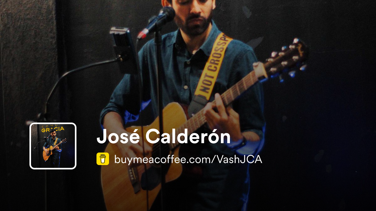 José Calderón is Creando contenido en YouTube 😊 - Buymeacoffee