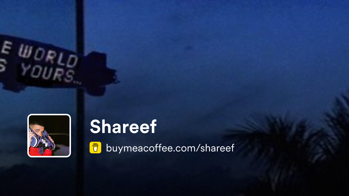 Shareef - Buymeacoffee