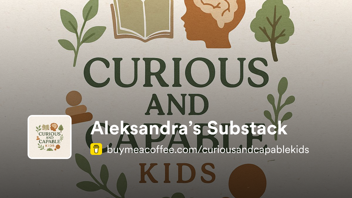 Aleksandra’s Substack - Buymeacoffee