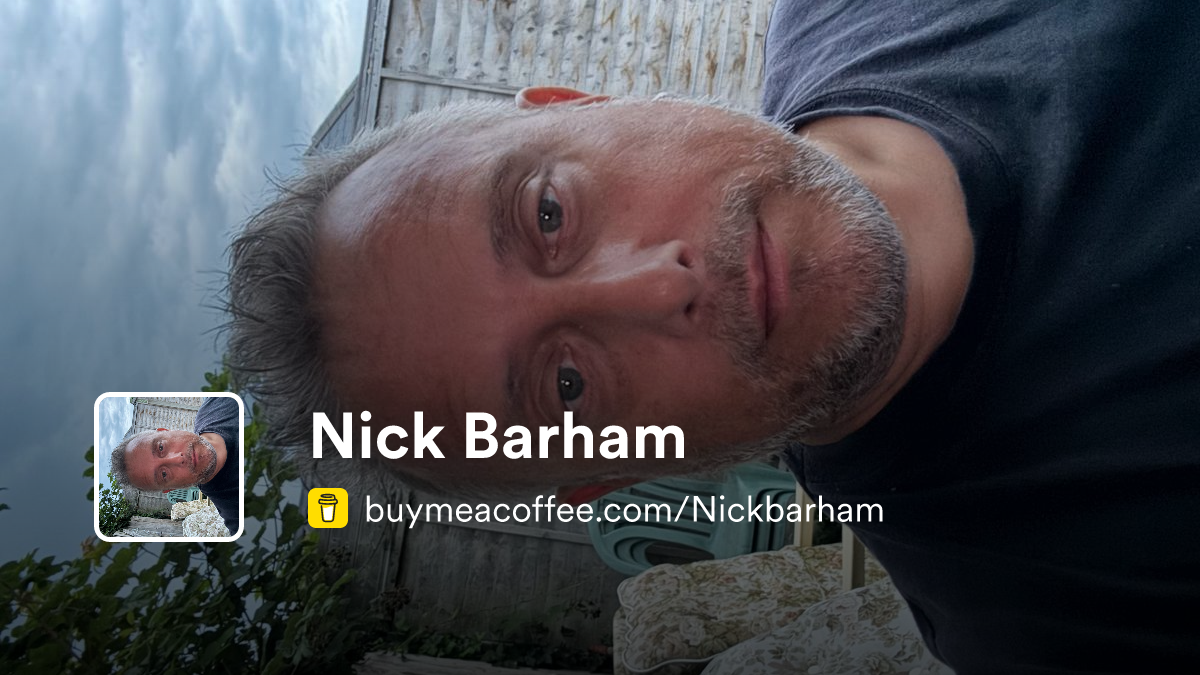 Nick Barham - Buymeacoffee