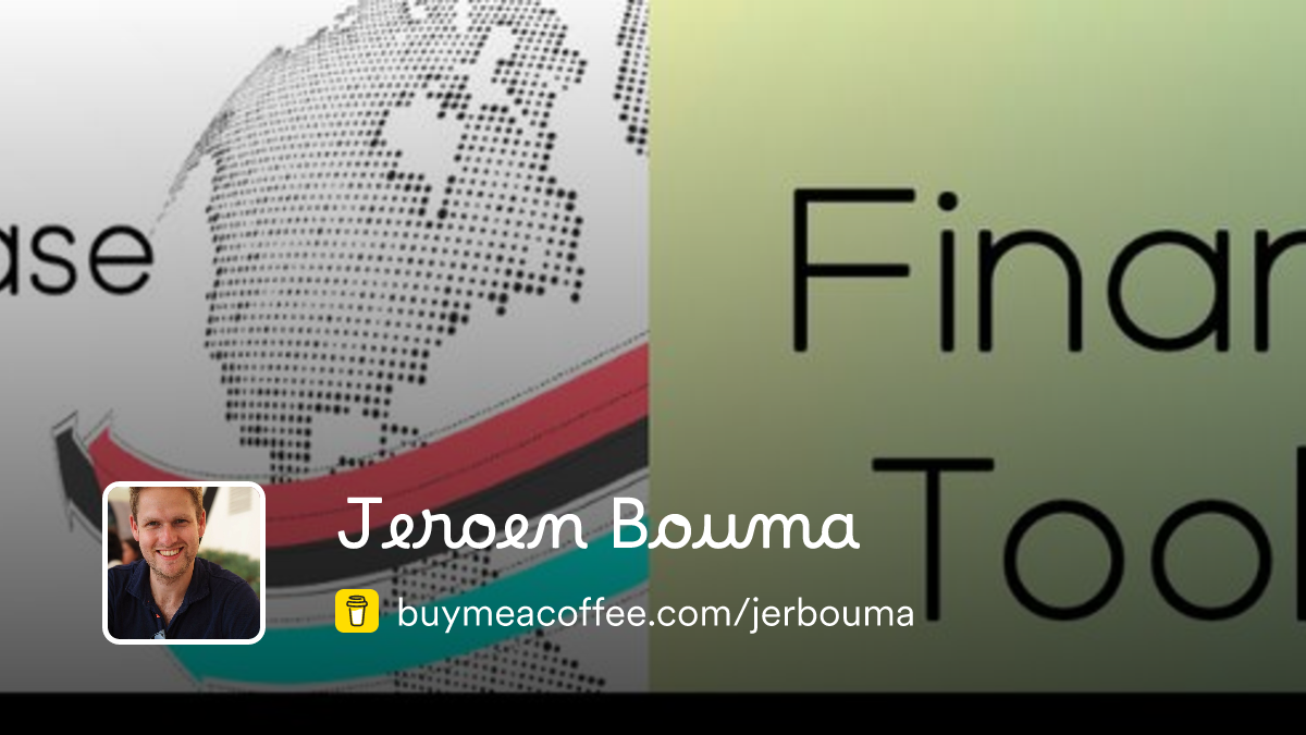 Jeroen Bouma is a creator of Finance related Python packages - Buymeacoffee