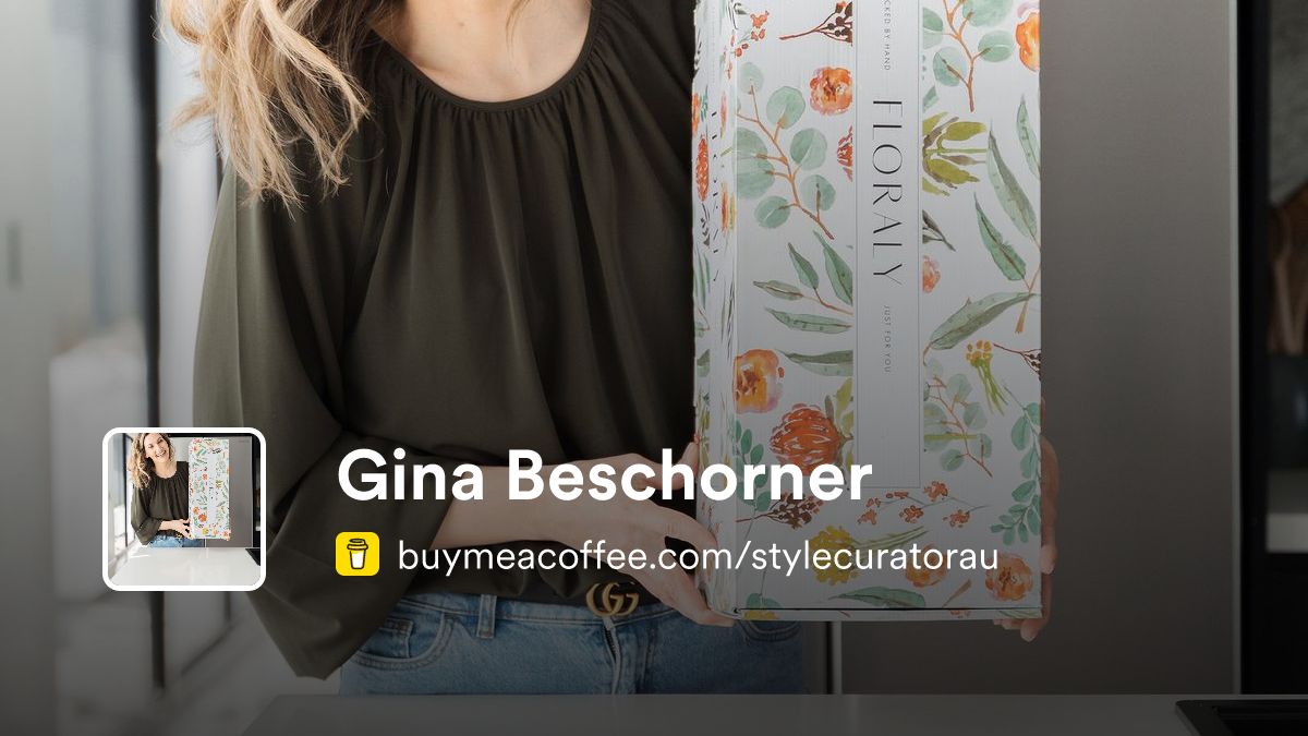 Gina Beschorner - Buymeacoffee