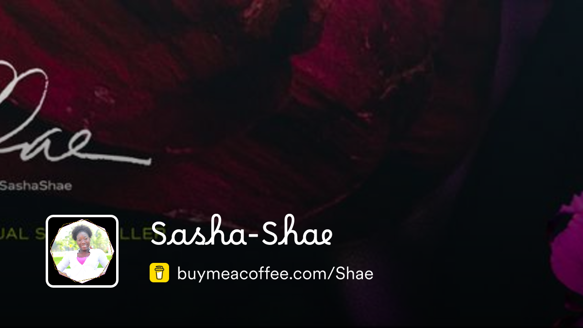 Sasha-Shae is visual design strategist crafting legacy brands - Buymeacoffee