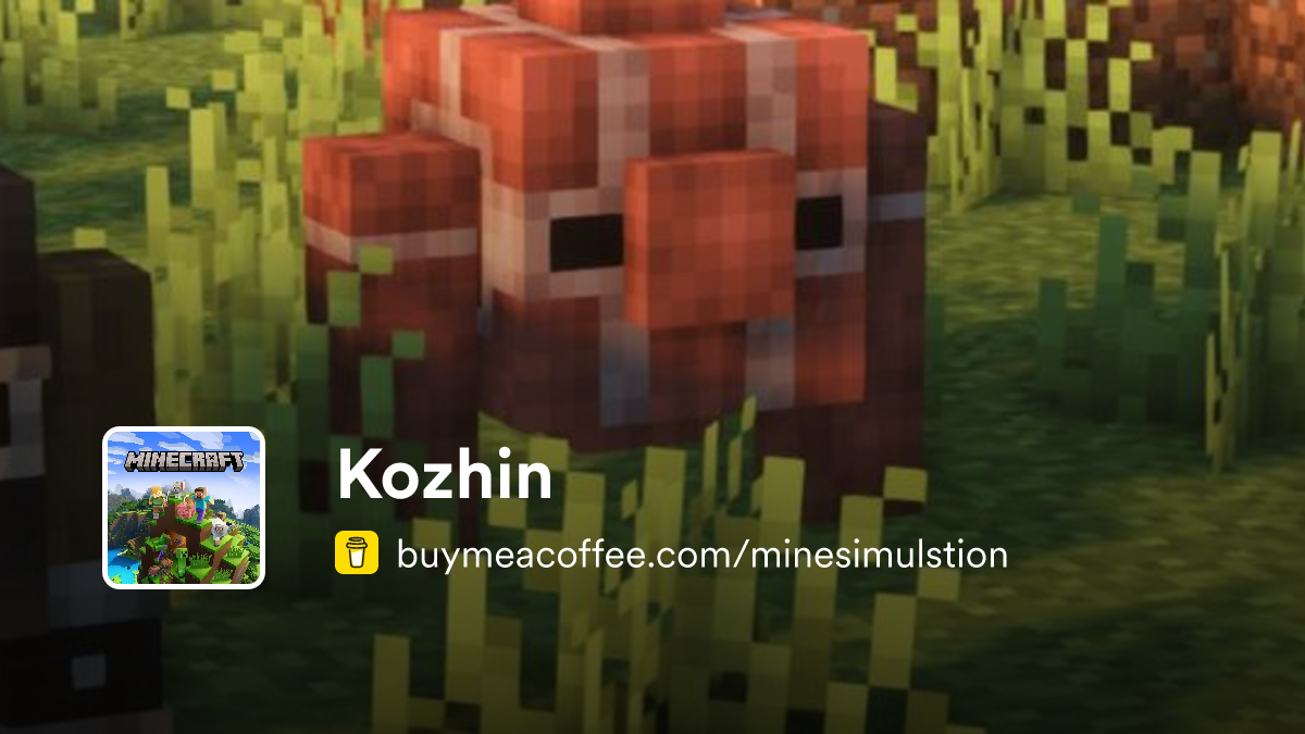 Kozhin - Buymeacoffee