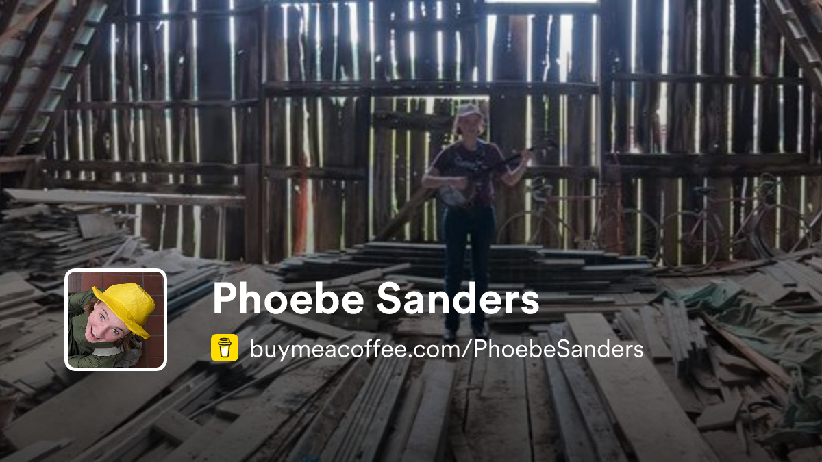 Phoebe Sanders is Banjo puppets! And other stuff! - Buymeacoffee