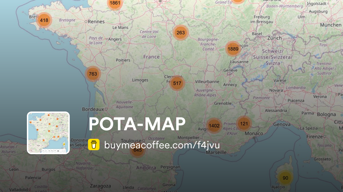POTA-MAP - Buymeacoffee
